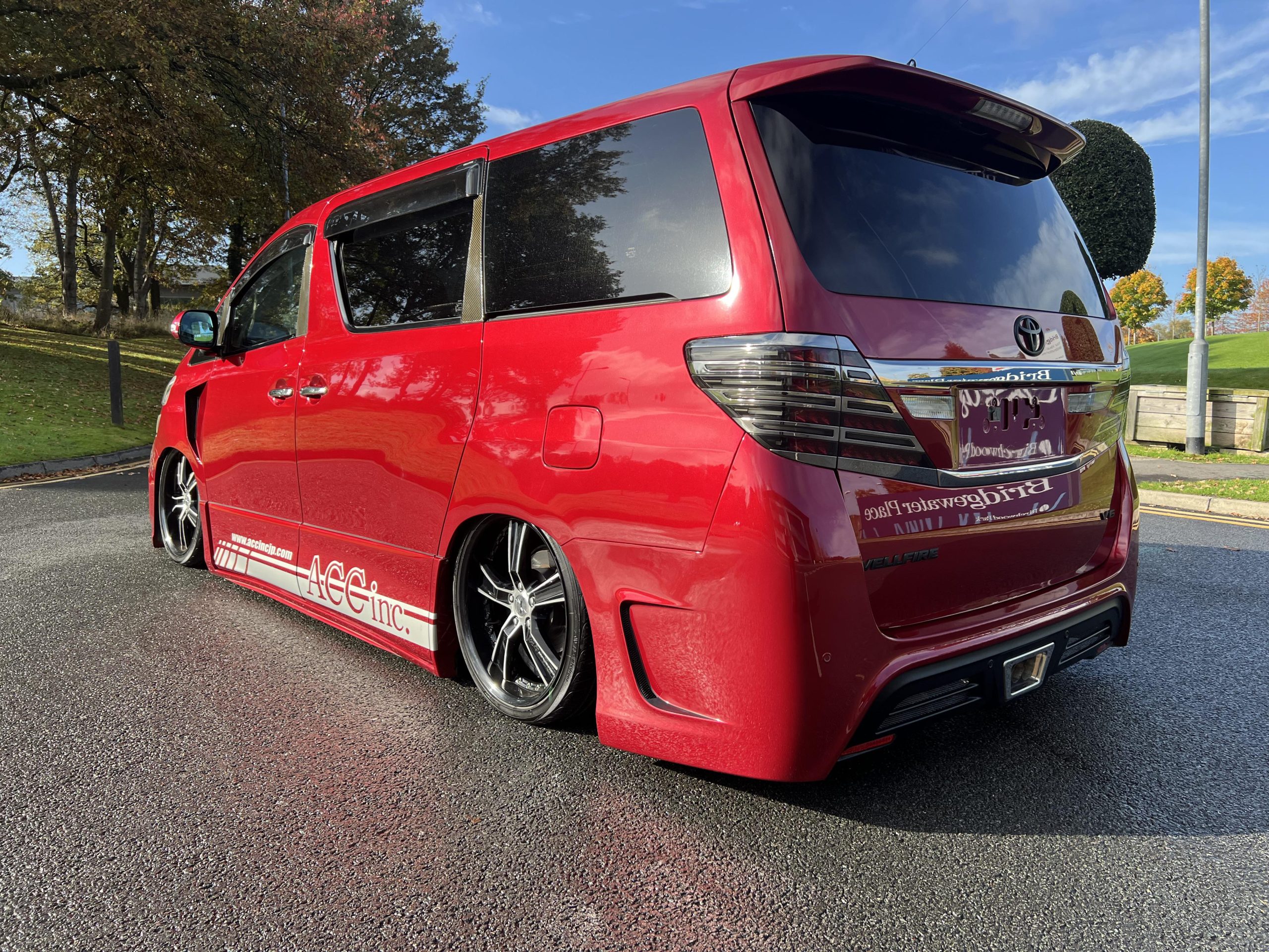 2010 RED Toyota Vellfire 3.5ltr Platinum Selection2, 7 seater,Twin sunroofs – Gas Tech Import Cars