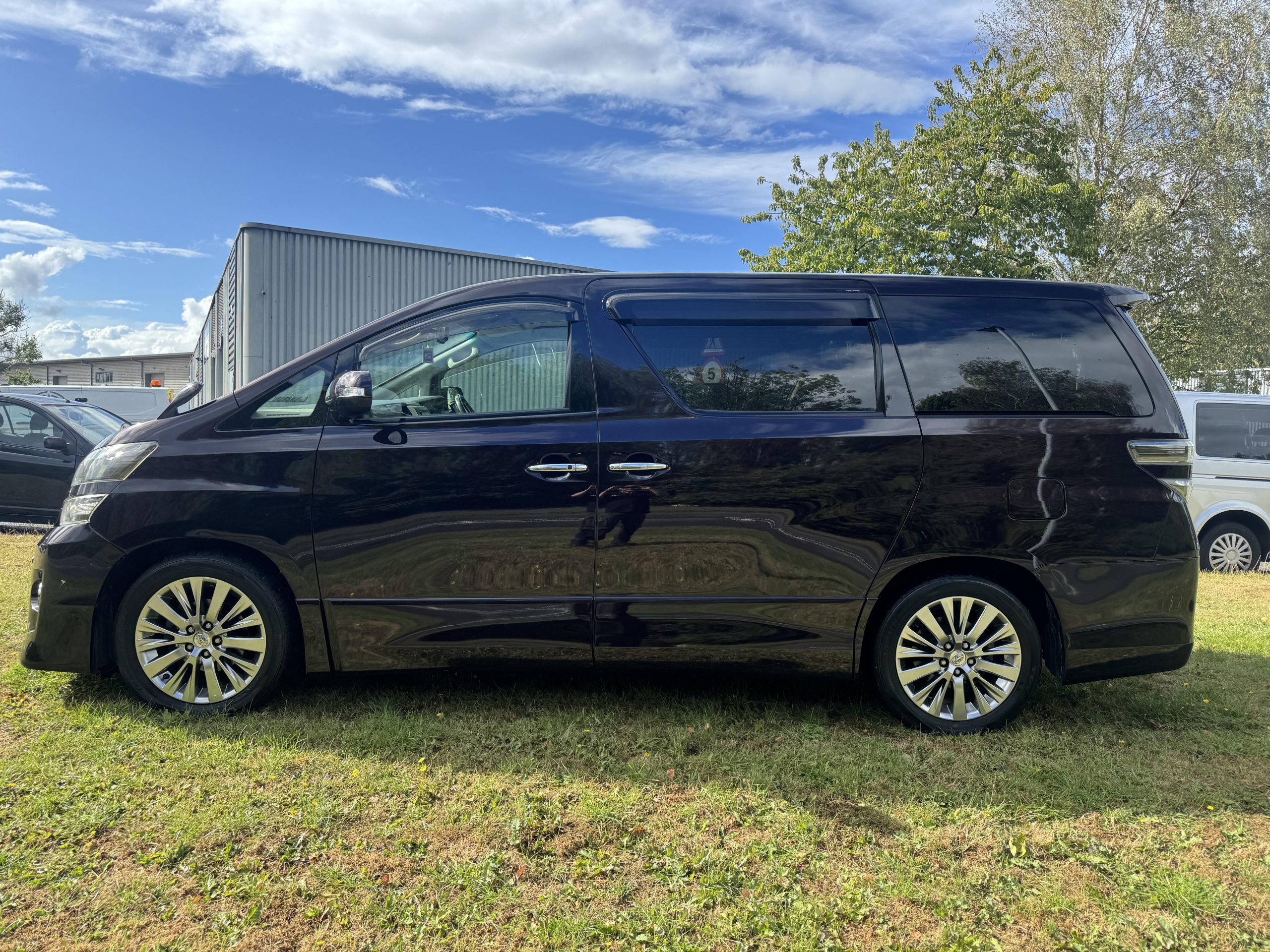 2013 Toyota Vellfire, Purple 2.4ltr, 7 seater, Golden Eyes 2 Edition ...